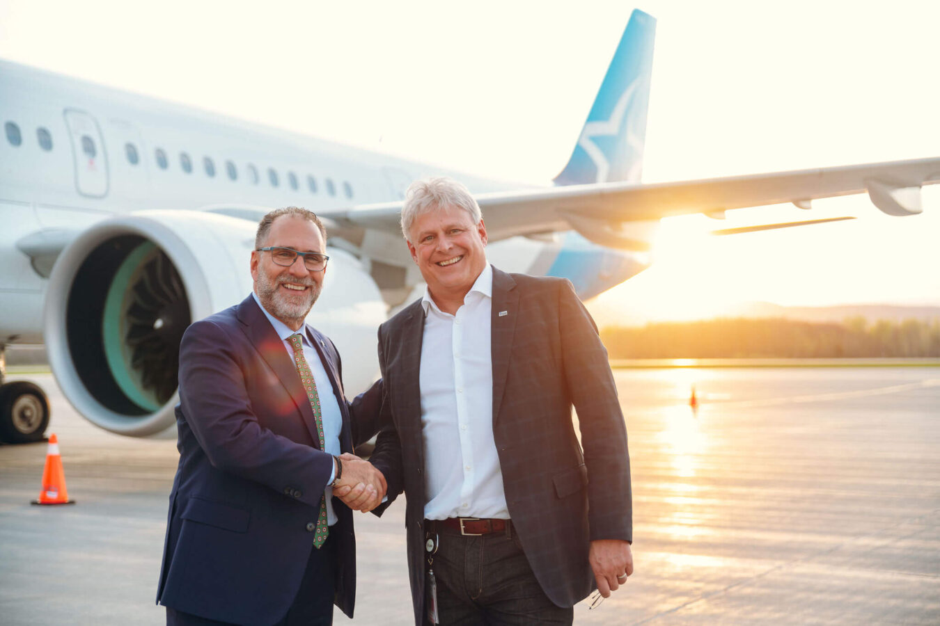 Air Transat a inauguré son vol direct entre Québec et Londres - Profession Voyages